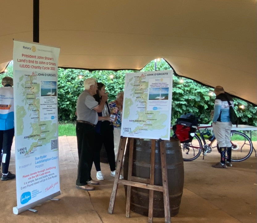 Supporting John Rides for Hospice, Cyrusher Gives Back to The Society ...