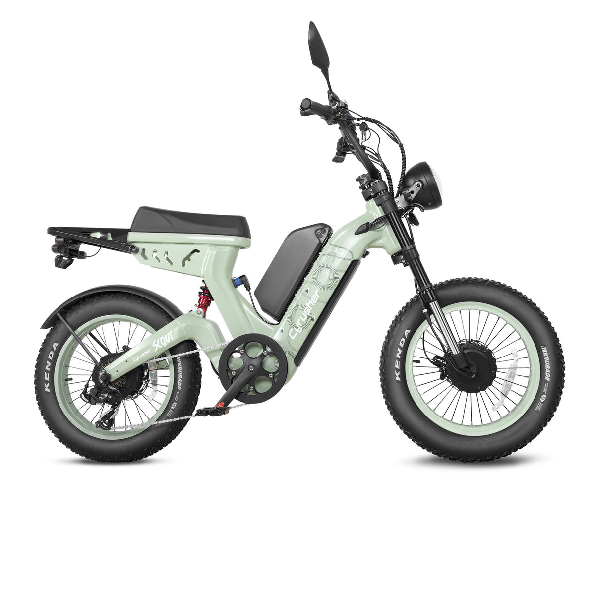 Cyrusher Scout Pro: Dual Motor Dual Battery Dual Suspension Ebike ...